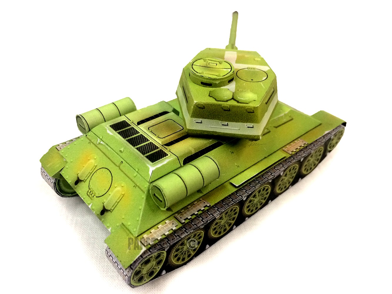 Paper tank T-34-85 Berlin 1945 - Payhip