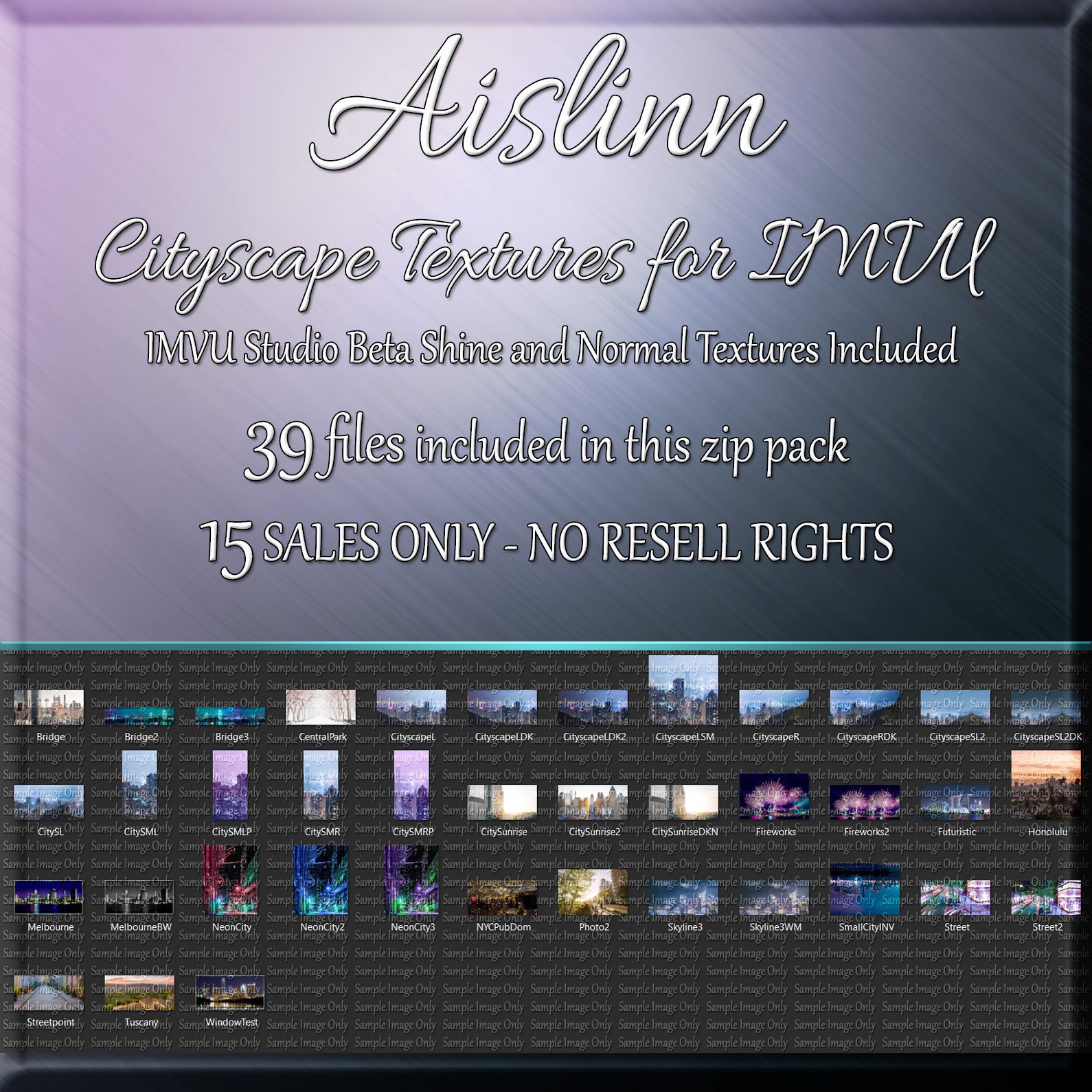 Cityscape Textures for IMVU by Aislinn - Payhip