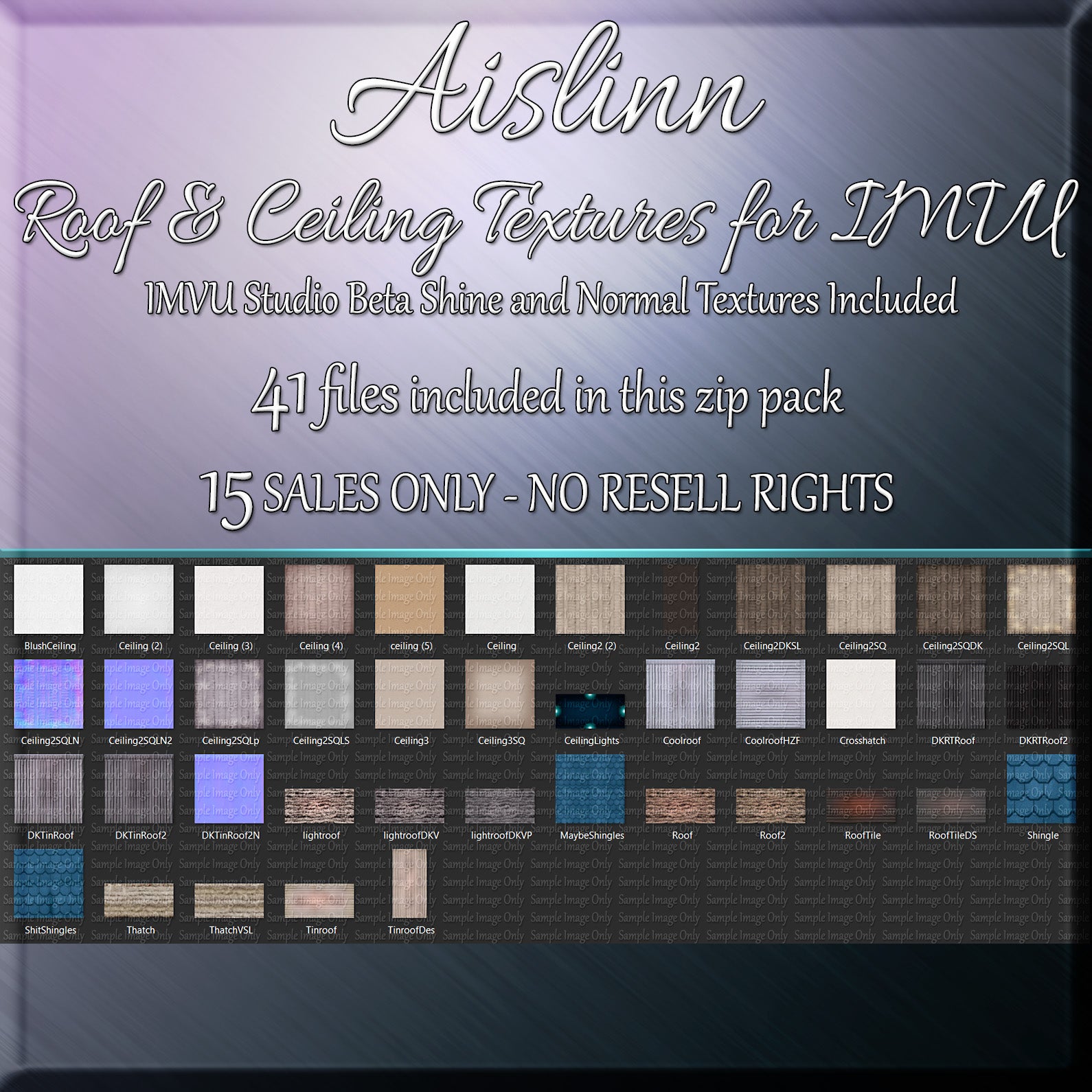 Roof and Ceiling Room Textures for IMVU by Aislinn - Payhip