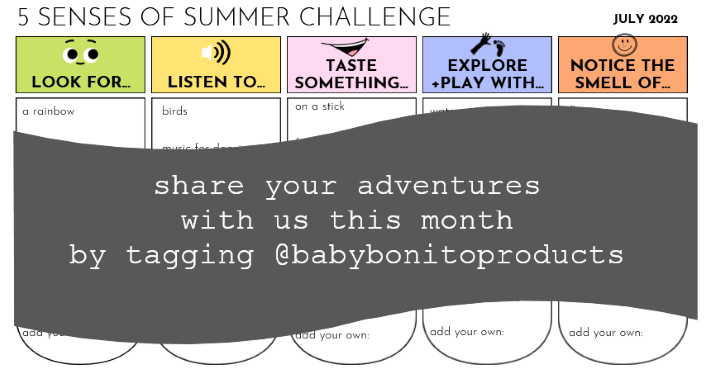 5 Senses of Summer Challenge - Payhip