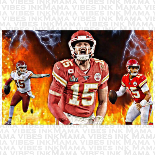 Patrick Mahomes digital png, Patrick Mahomes digital file, Patrick ...