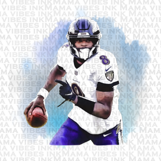 Lamar Jackson digital png, Lamar Jackson digital file, Lamar Jackson ...