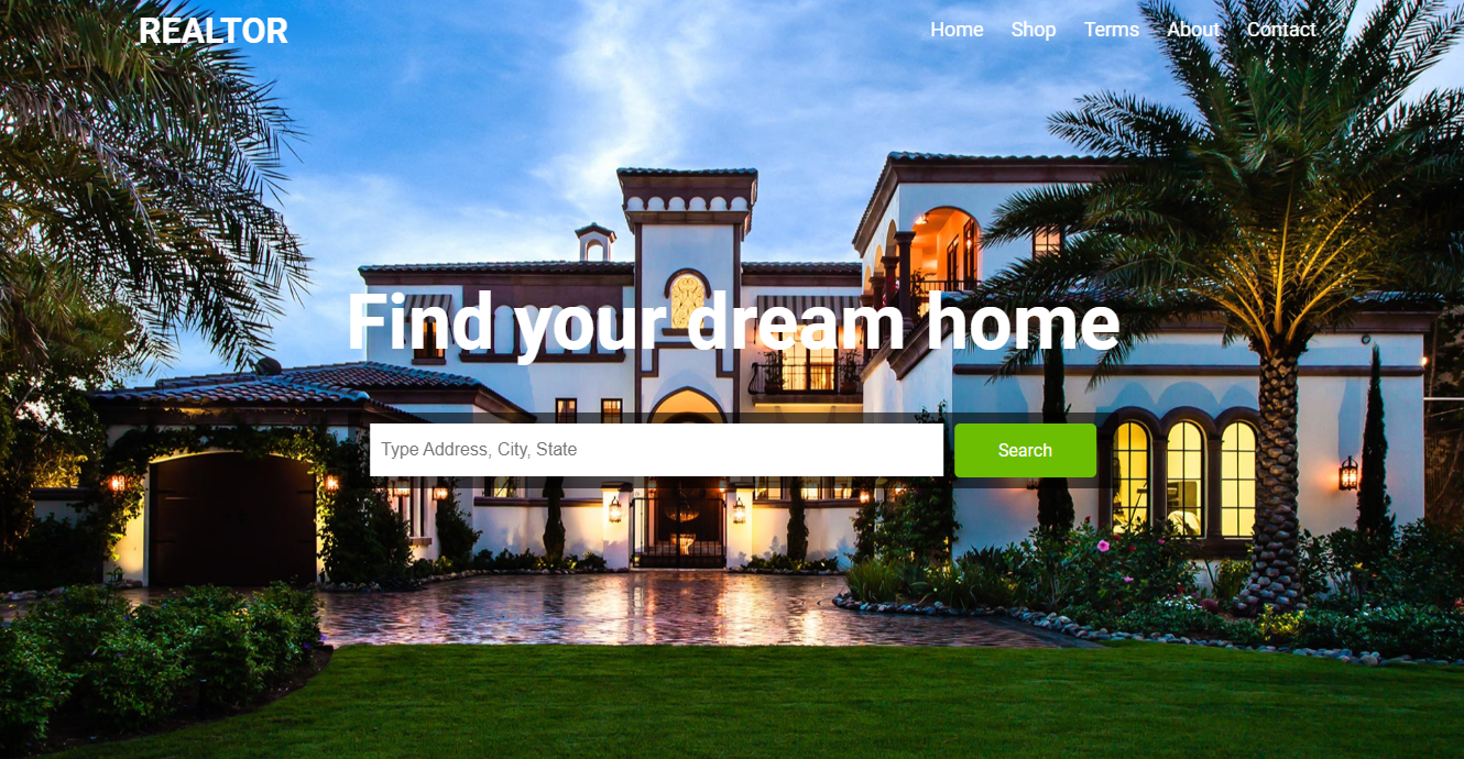 A Real Estate Website With Html Css Javascript Payhip