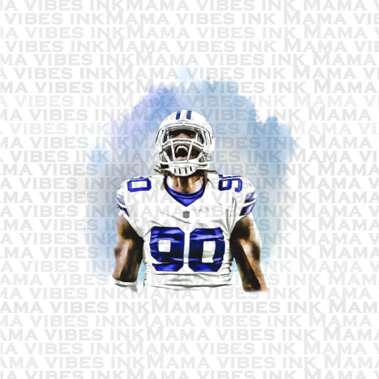 Demarcus Lawrence digital png, Demarcus Lawrence digital file, Demarcus ...