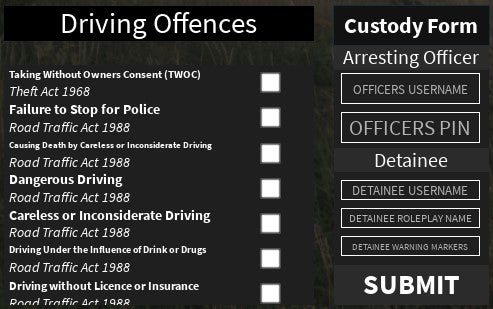 UK Custody Logging System - Payhip
