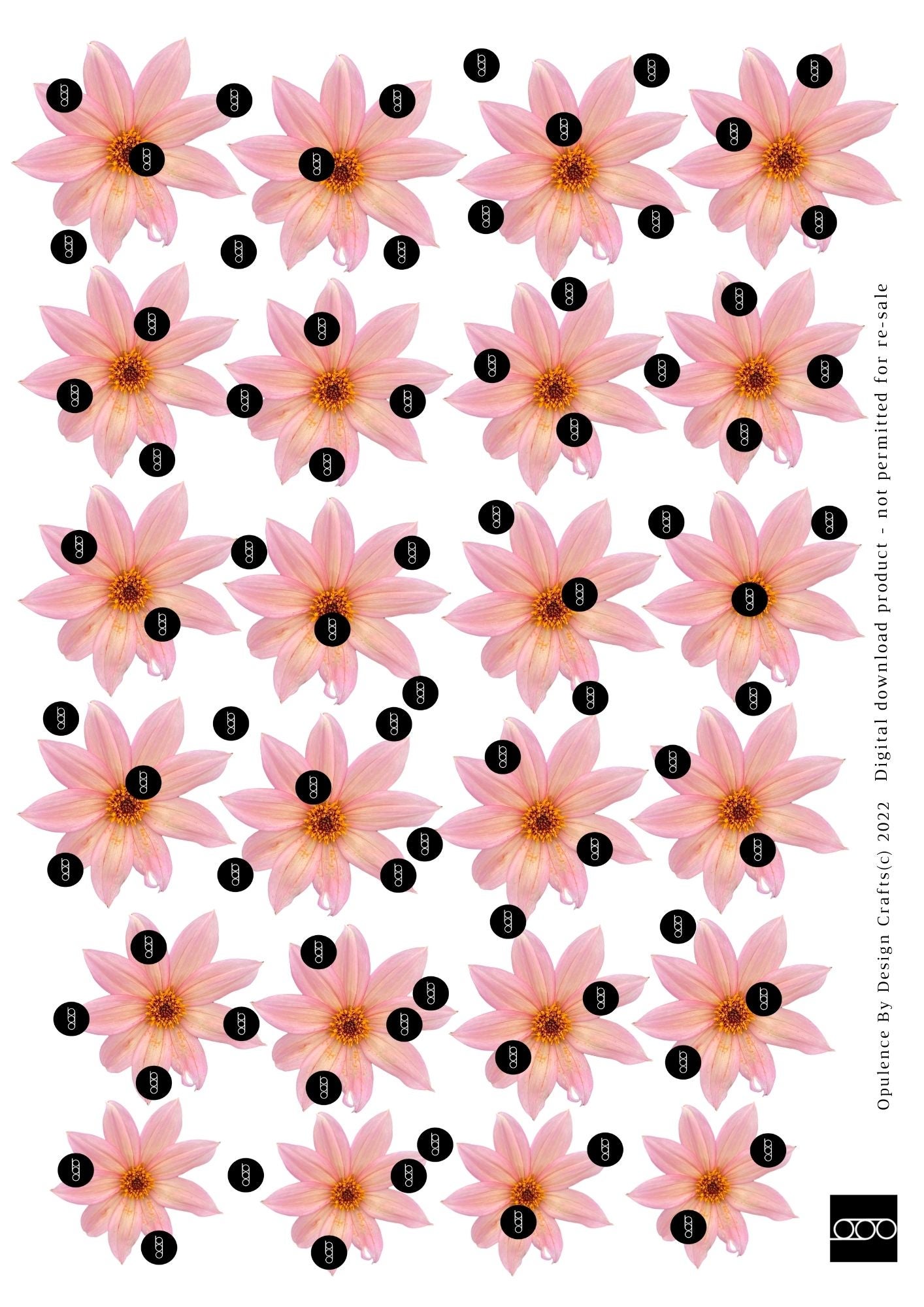 The Ultimate Fussy Cut Florals Collection PDF Digital Download Kit ...