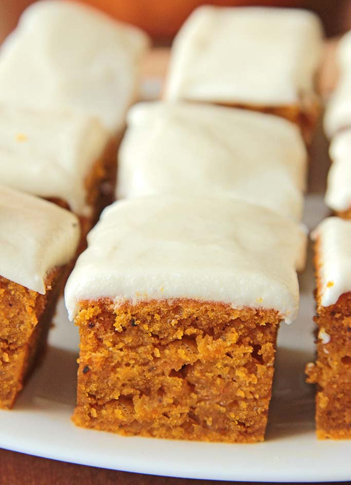 Pumpkin Bars with Cream Cheese Frosting - Payhip