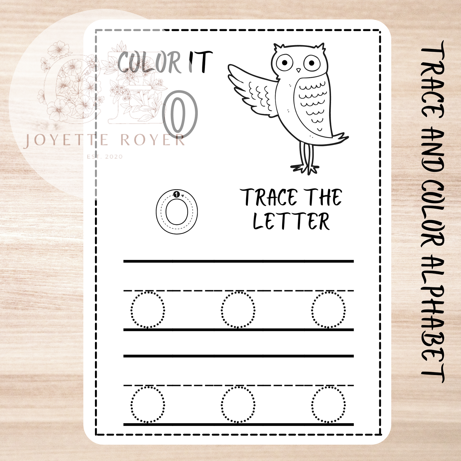 Lowercase ABCs - Tracing and Coloring Workbook -Handwriting -Homeschool ...