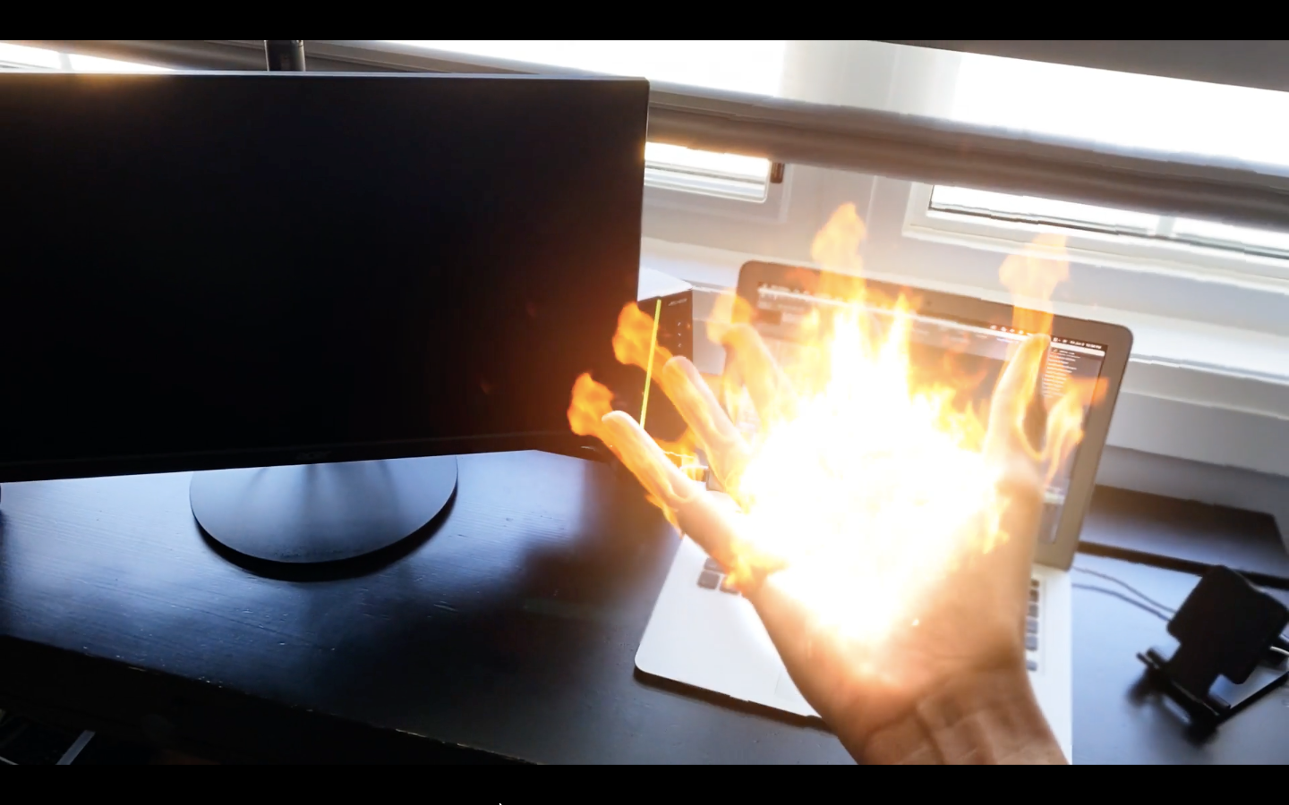 Fire Hand VFX [PROJECT FILE FOOTAGE] - Payhip