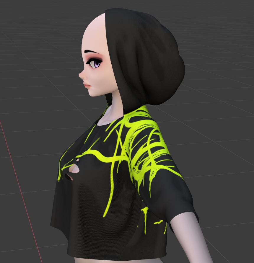 Torn Hoodie for Tori Base - FBX - Commercial use *2022* - Payhip