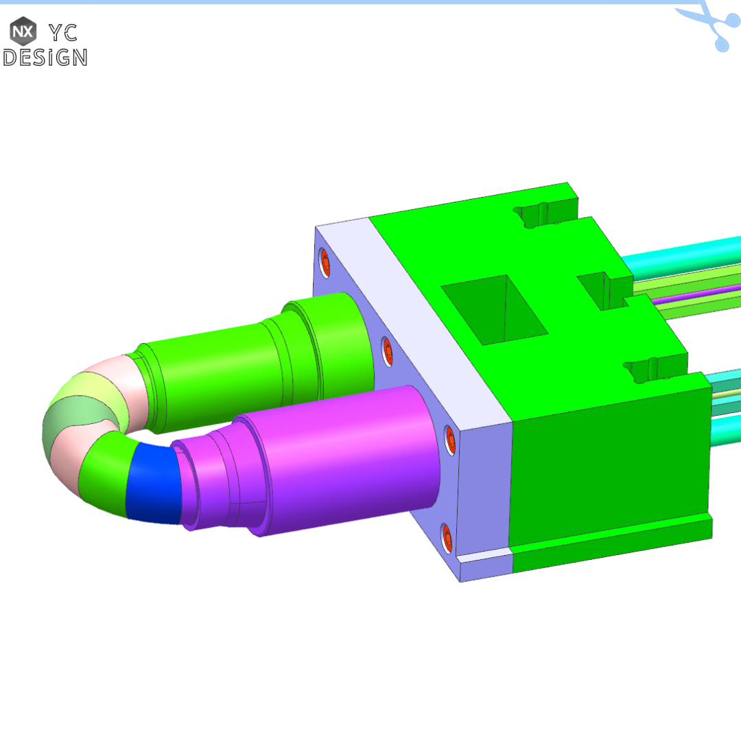 (Injection Mold)A mold design scheme for U-shaped tube products! - Payhip