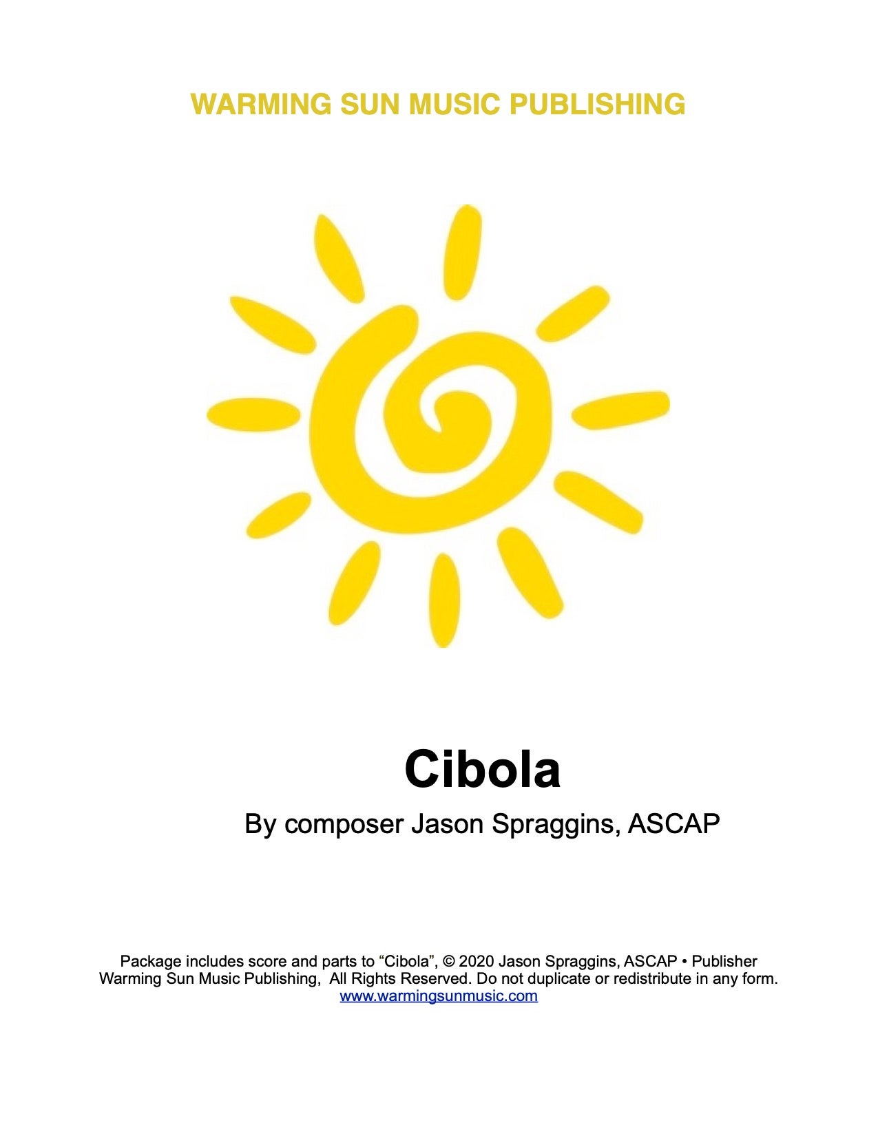 "Cibola" (seven cities of gold) ACTUAL PHYSICAL MUSIC by Jason ...