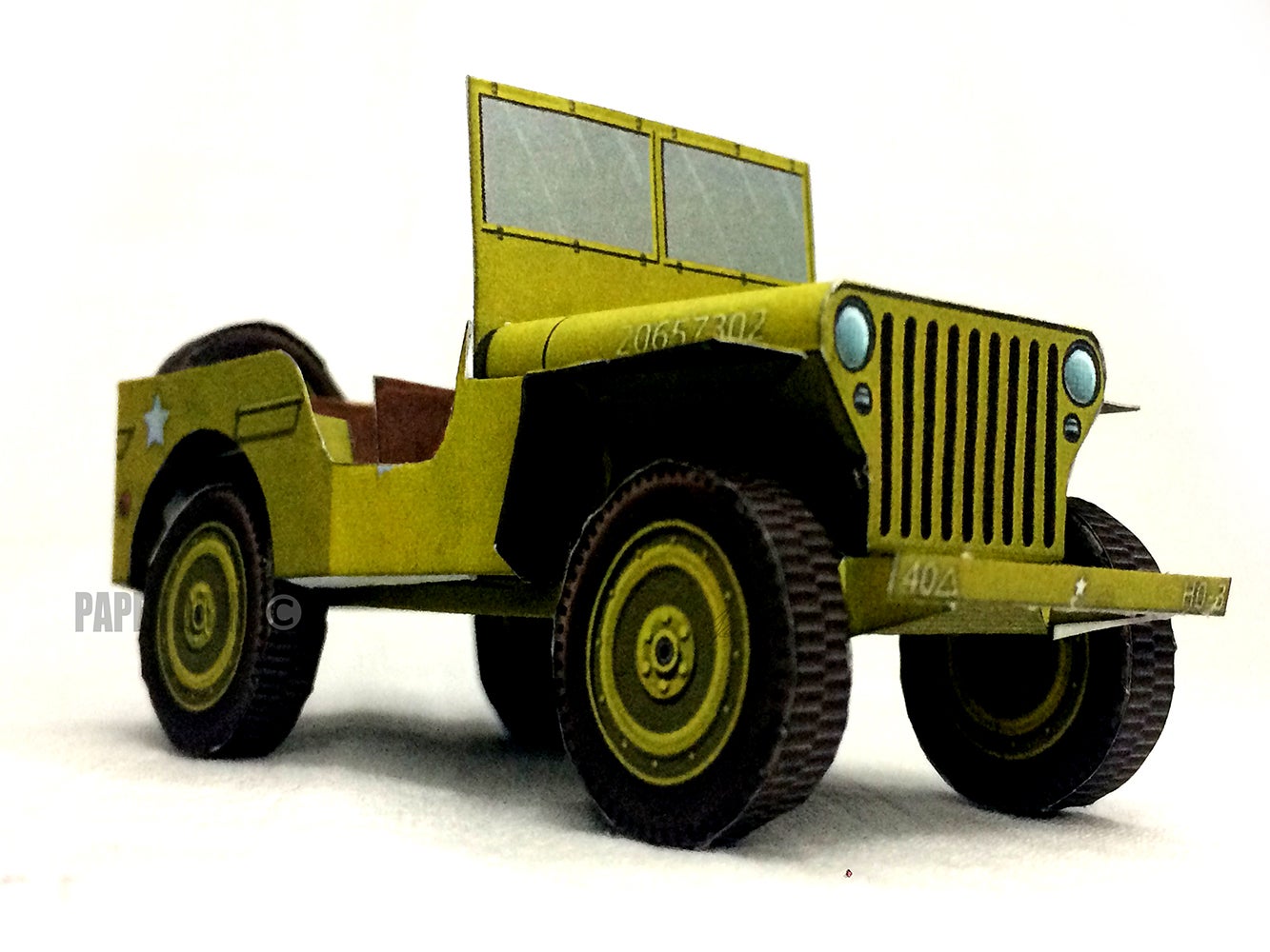 Willys MB Paper Model - Payhip