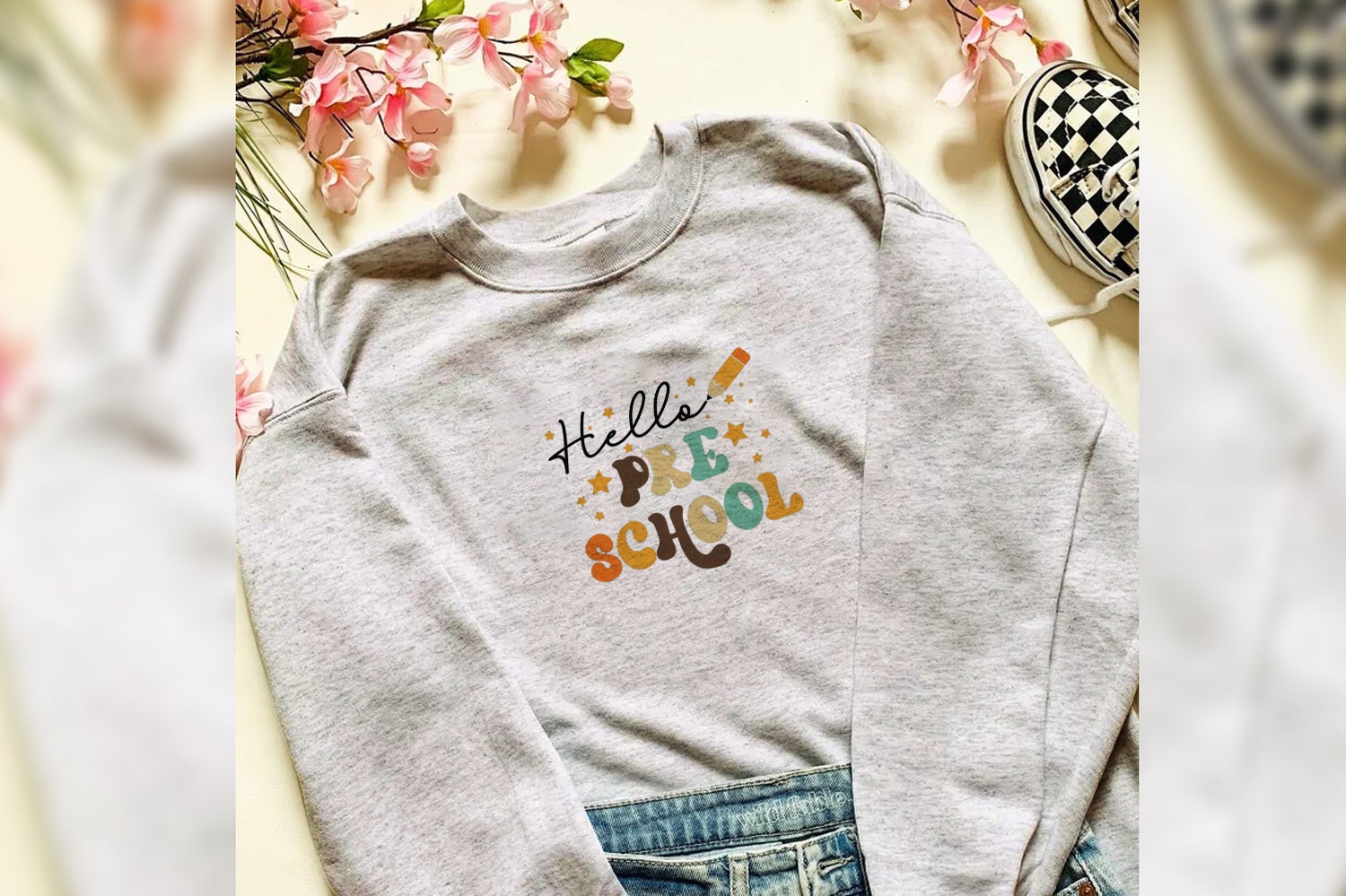 Hello Pre School Svg, Back to School Svg, Svg Files for Cricut ...