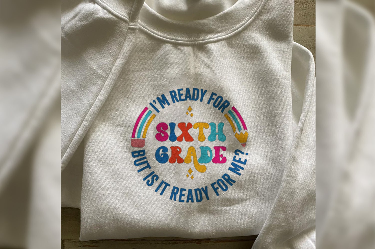 I'm Ready For Sixth Grade Svg, Back to School Svg, Svg Files for Cricut ...