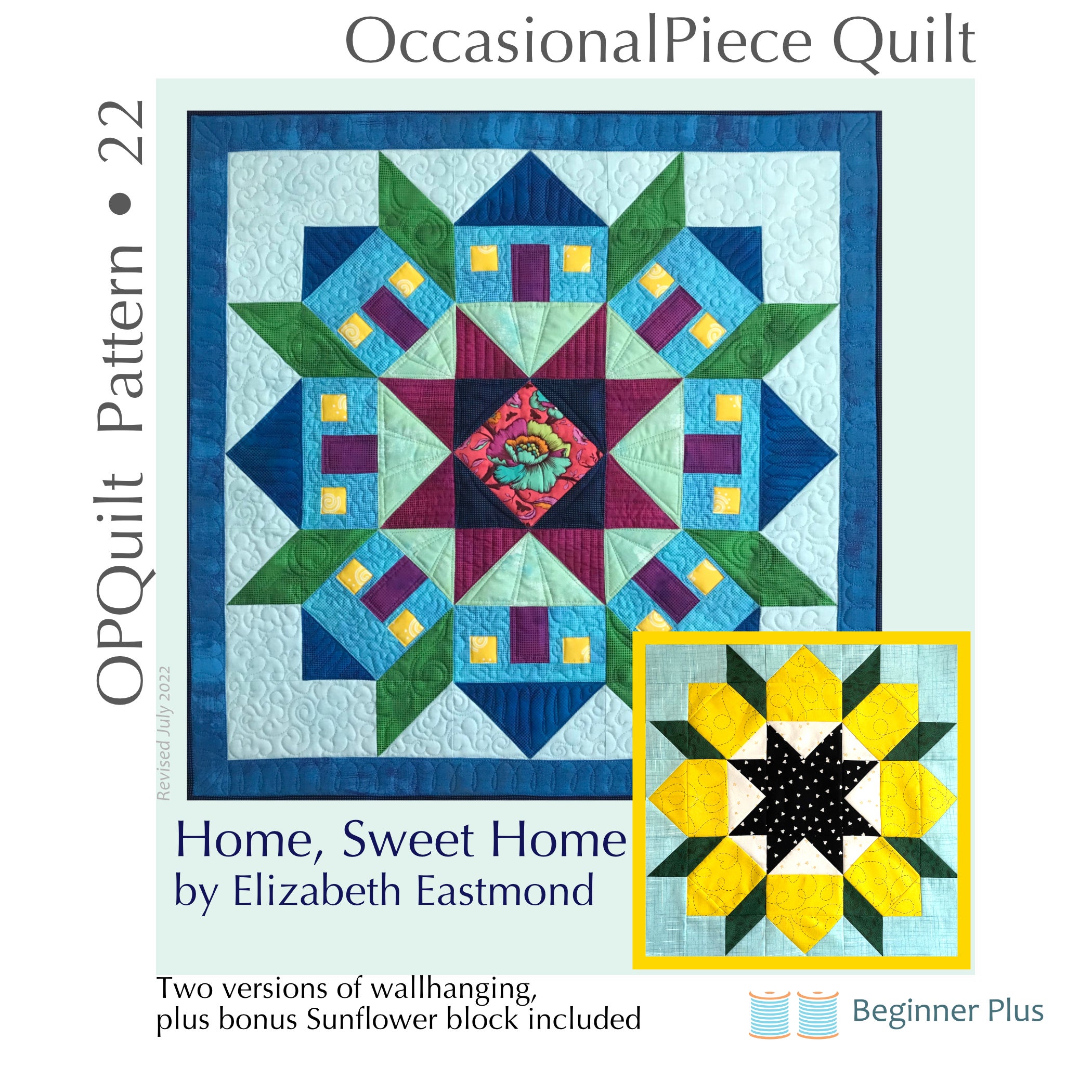 Elizabeth Eastmond of OccasionalPieceQuilt - Payhip