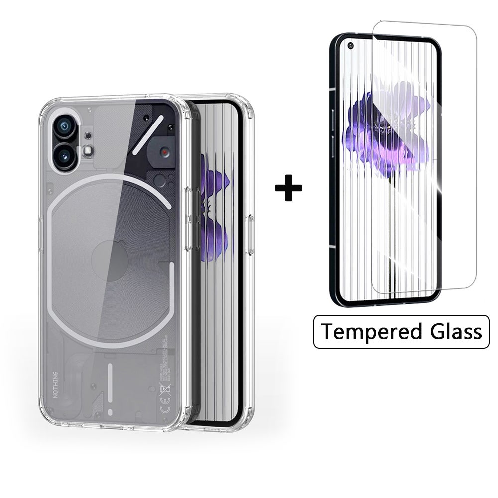 Airbag Case for Nothing Phone 1 Protective Cover Transparent Soft Anti ...