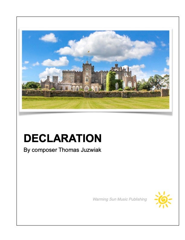 "Declaration" by Thomas Juzwiak, ASCAP-Physical Music - Payhip