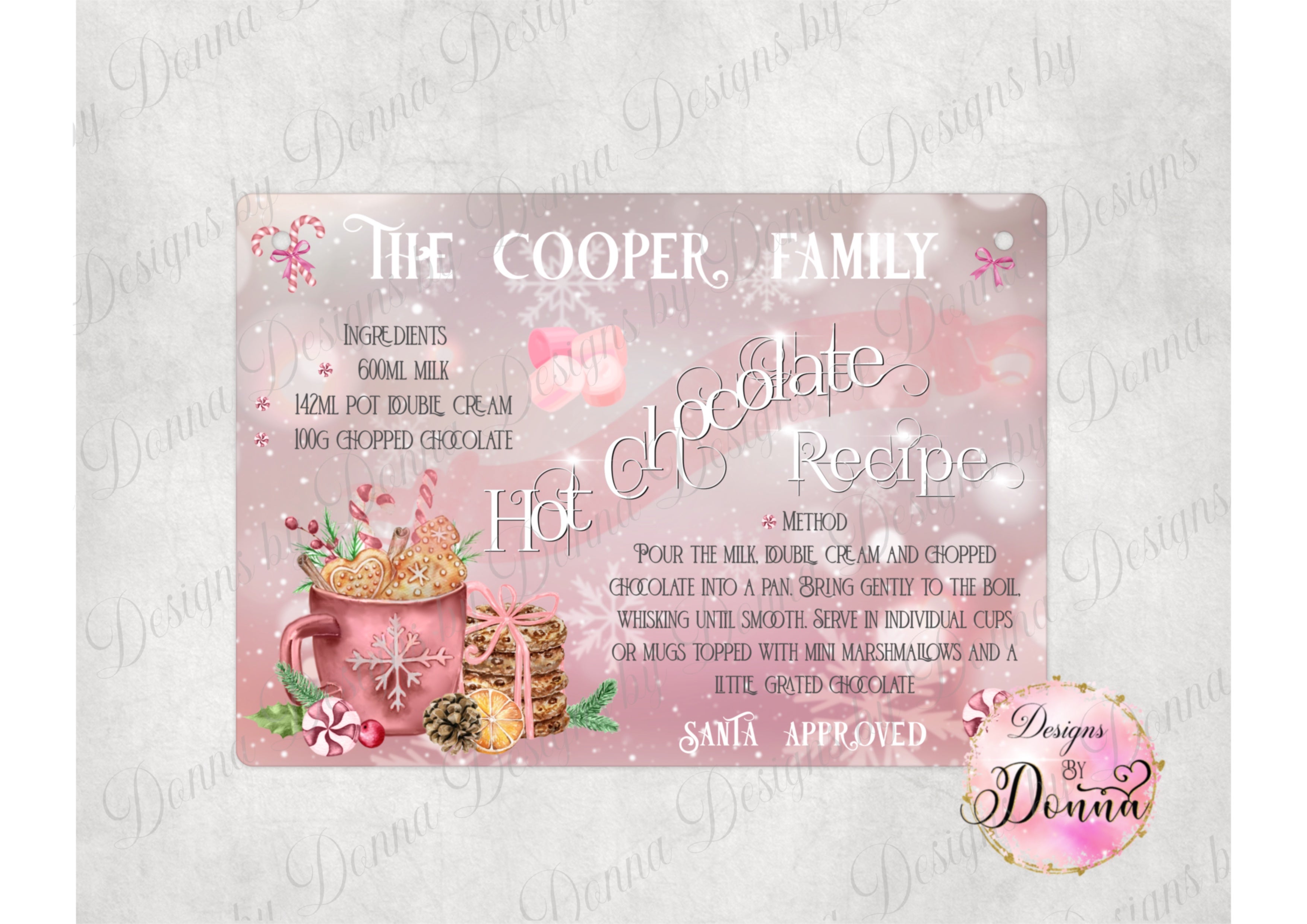 Xmas hot choc board - Payhip