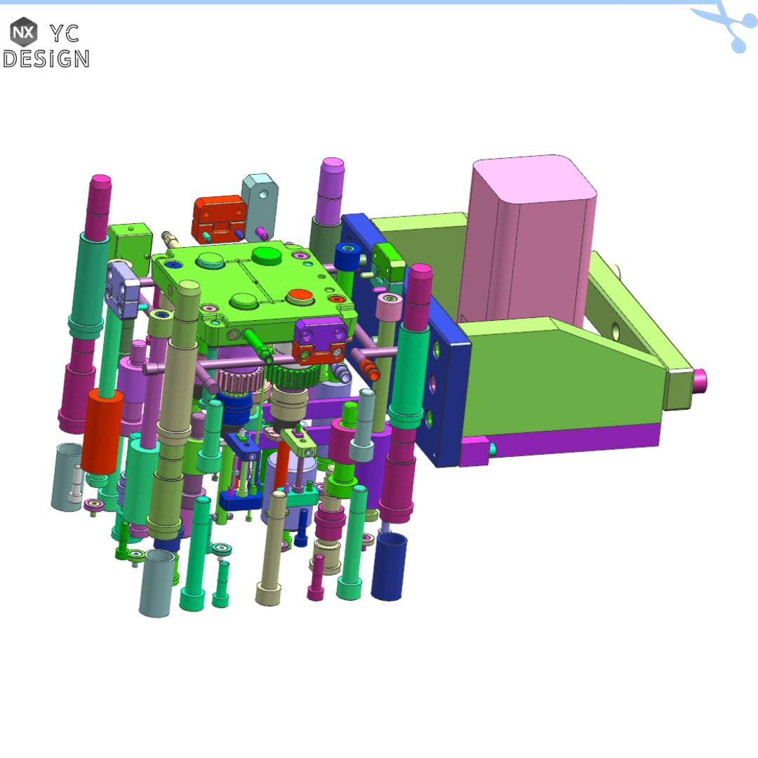 (Injection mold) A thread cap mold diagram - Payhip