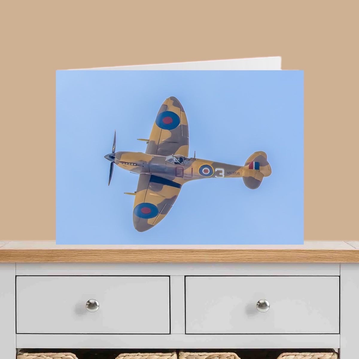 Spitfire Sunflower ‘Thinking of You’ Greetings Card - Payhip