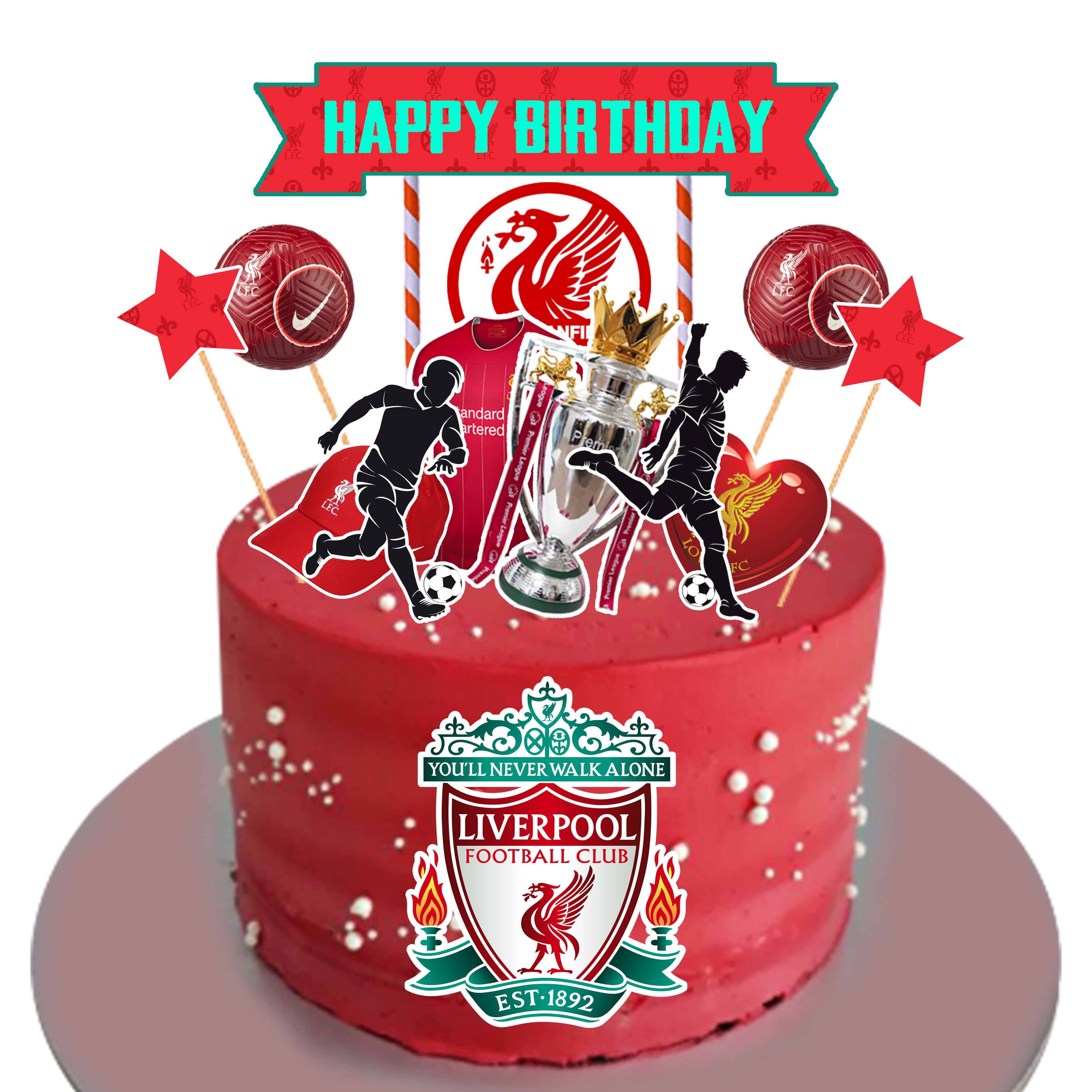 LIVERPOOL CAKE TOPPER - Payhip