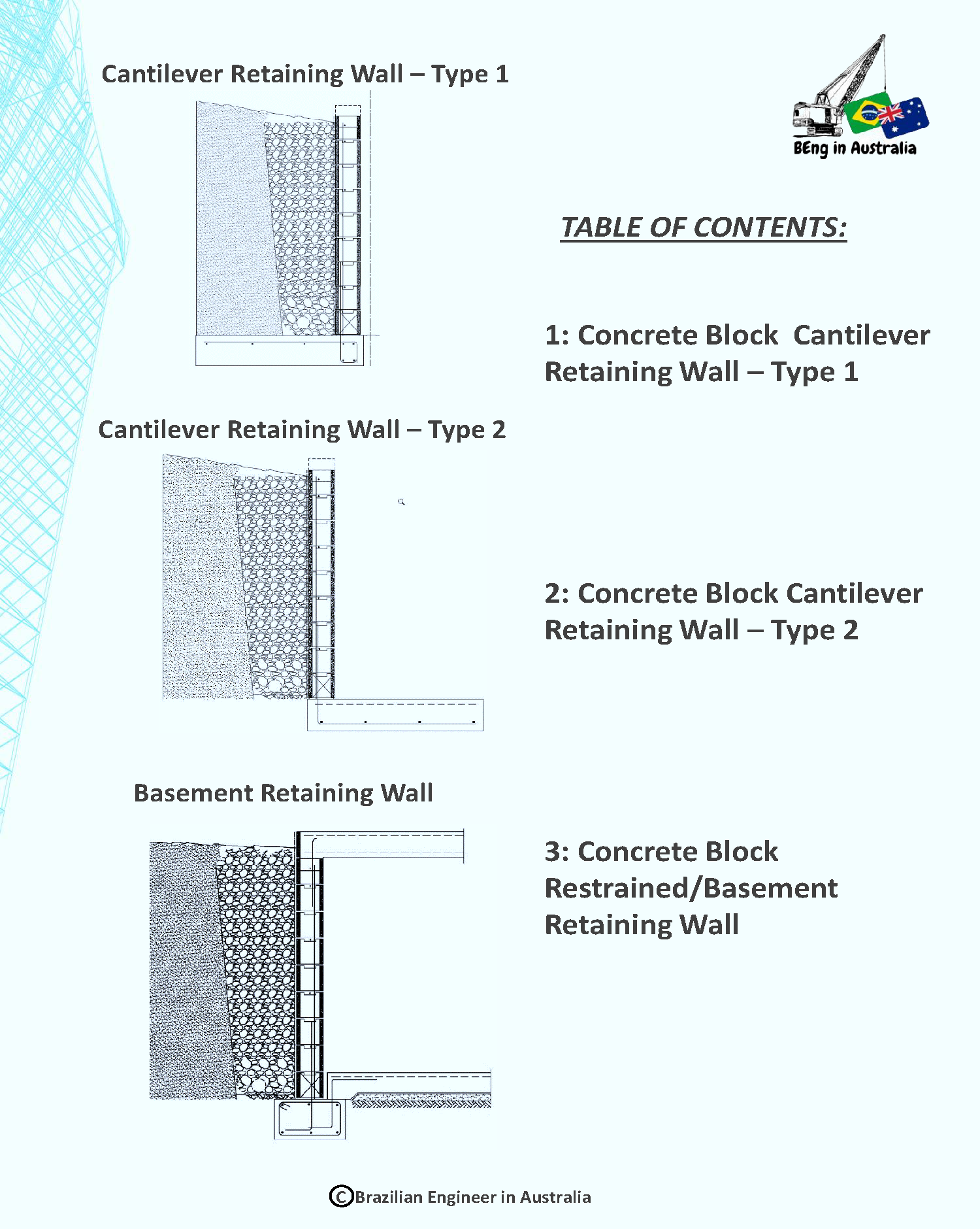 Reinforced Concrete Masonry Retaining Wall Design - Payhip