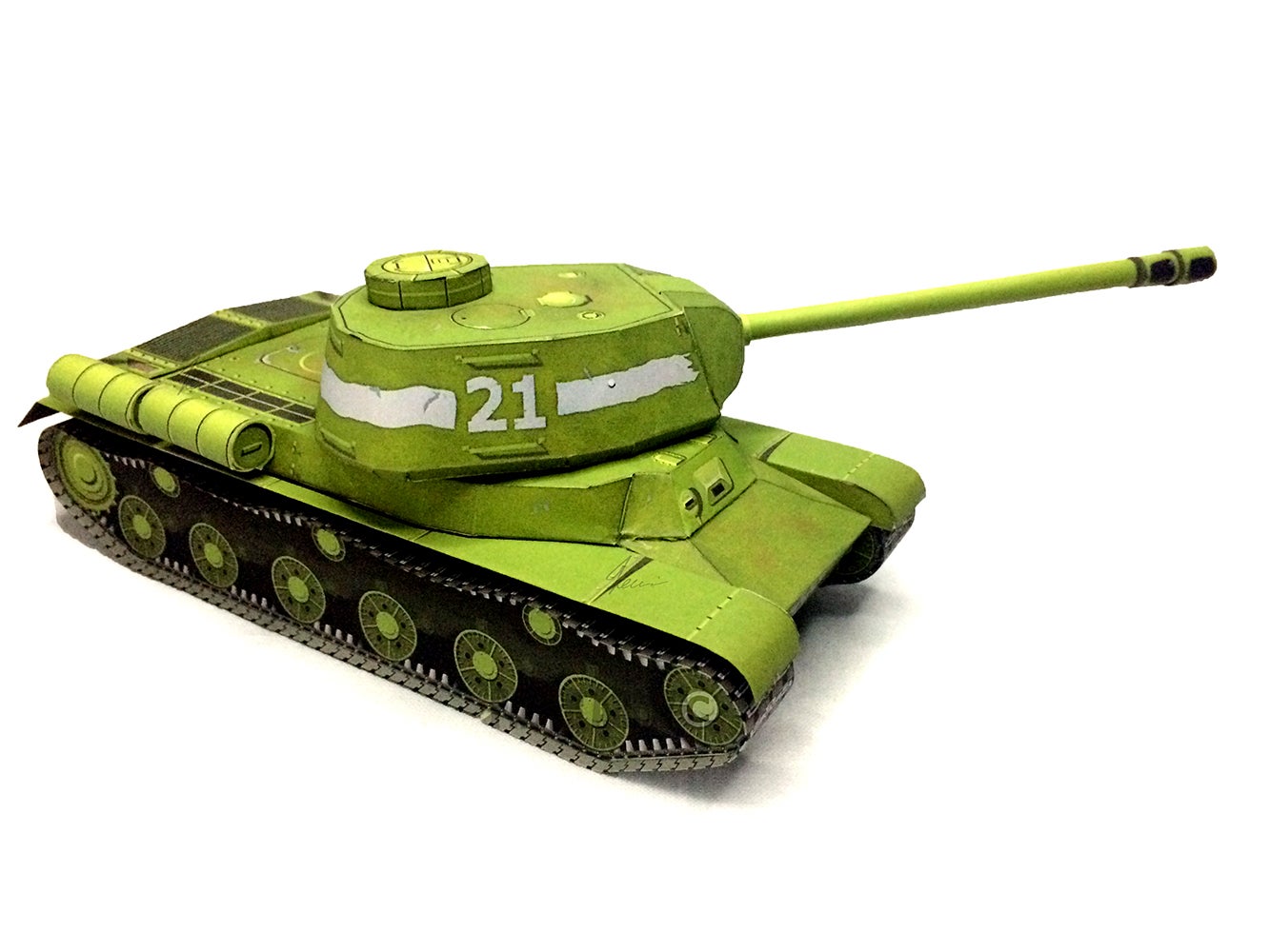 Paper tank IS-2 Berlin Paper army - Payhip