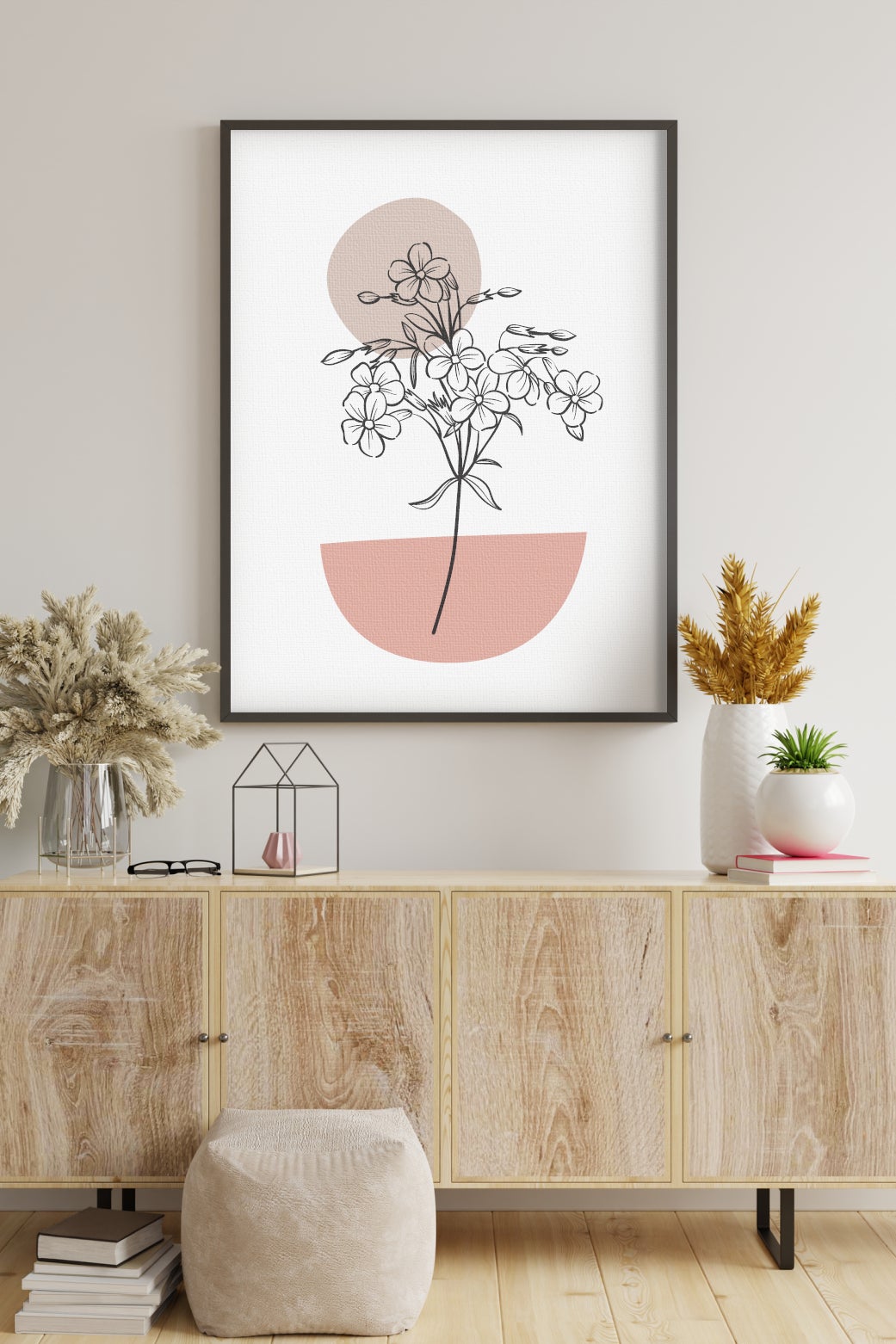 Botanical Line Wall Art | Merry - Payhip