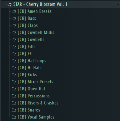 STAR - Cherry Blossom Drum Kit - Payhip