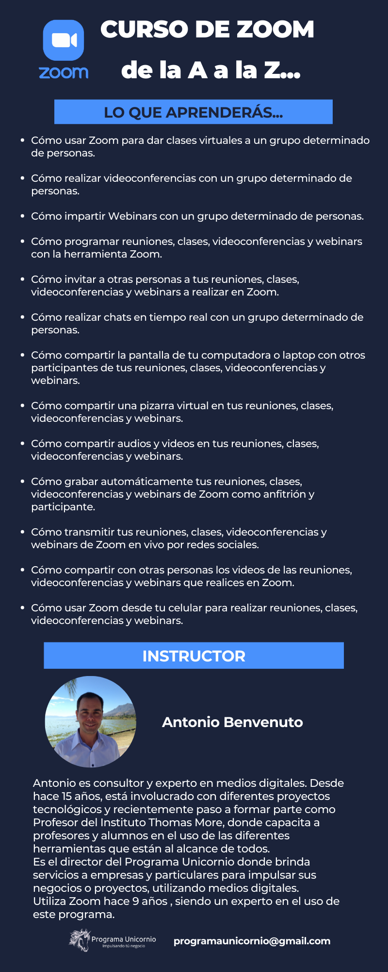 Curso de Zoom 2022 de la A a la Z - Payhip