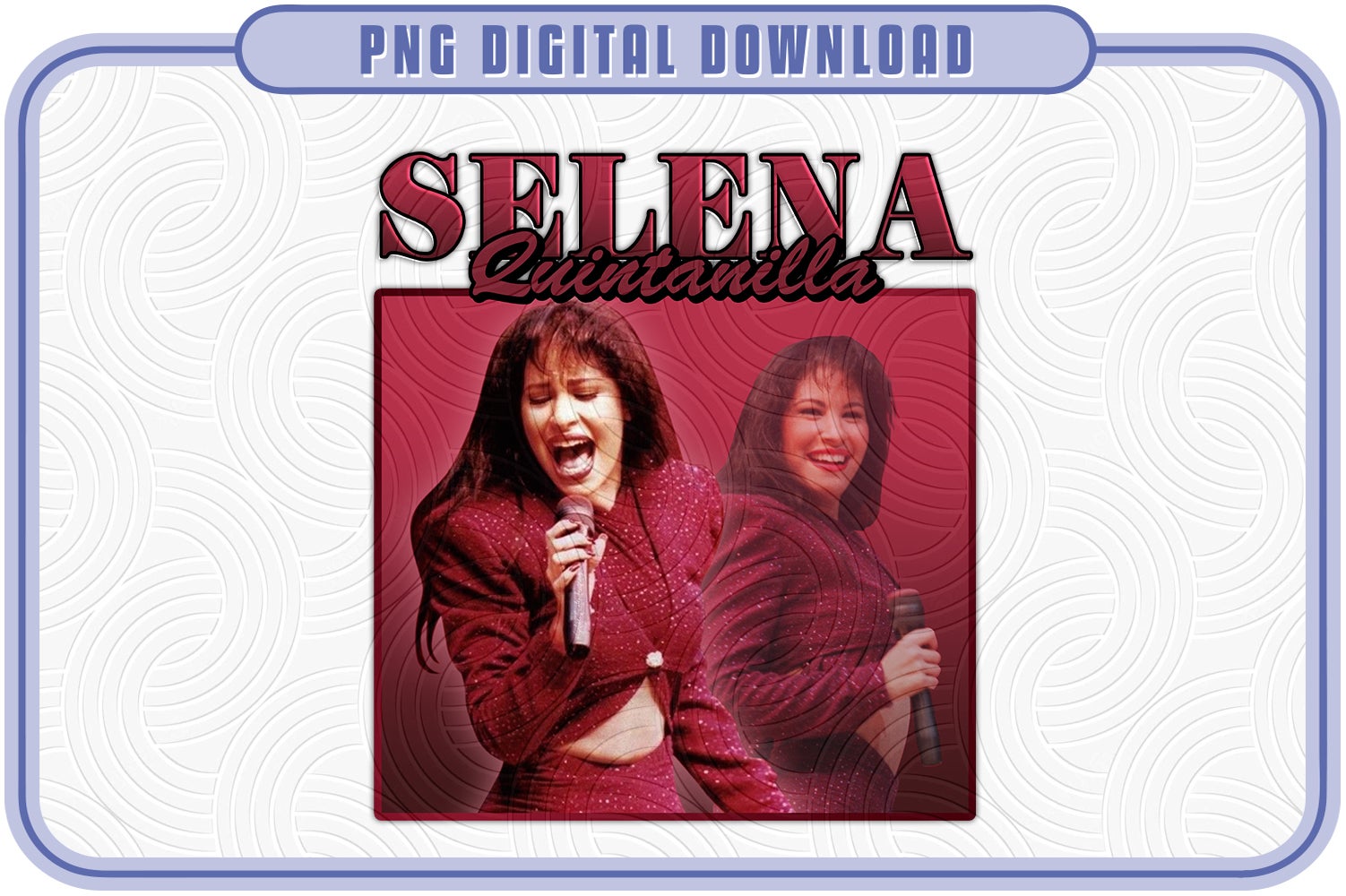 Selena Quintanilla Vintage 90's Design, Digital File download, designs ...