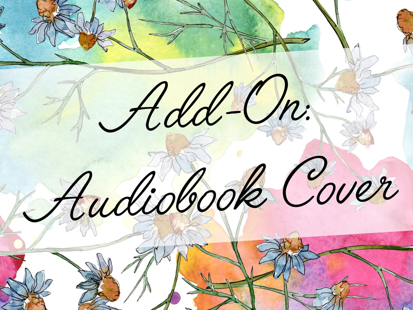ADD-ON: Audiobook Cover for Premade Book Cover Design - Payhip