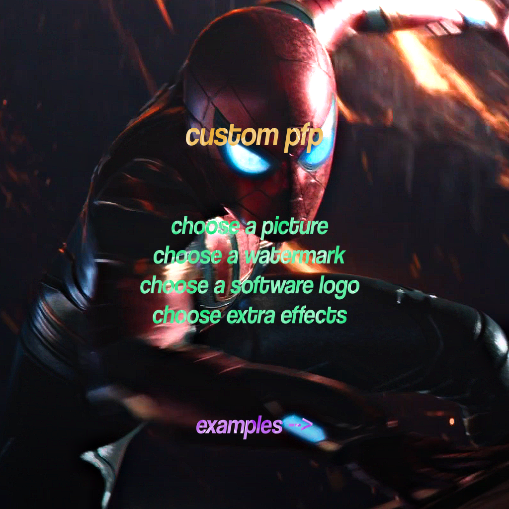 custom pfp I check announcement at the top of page - Payhip