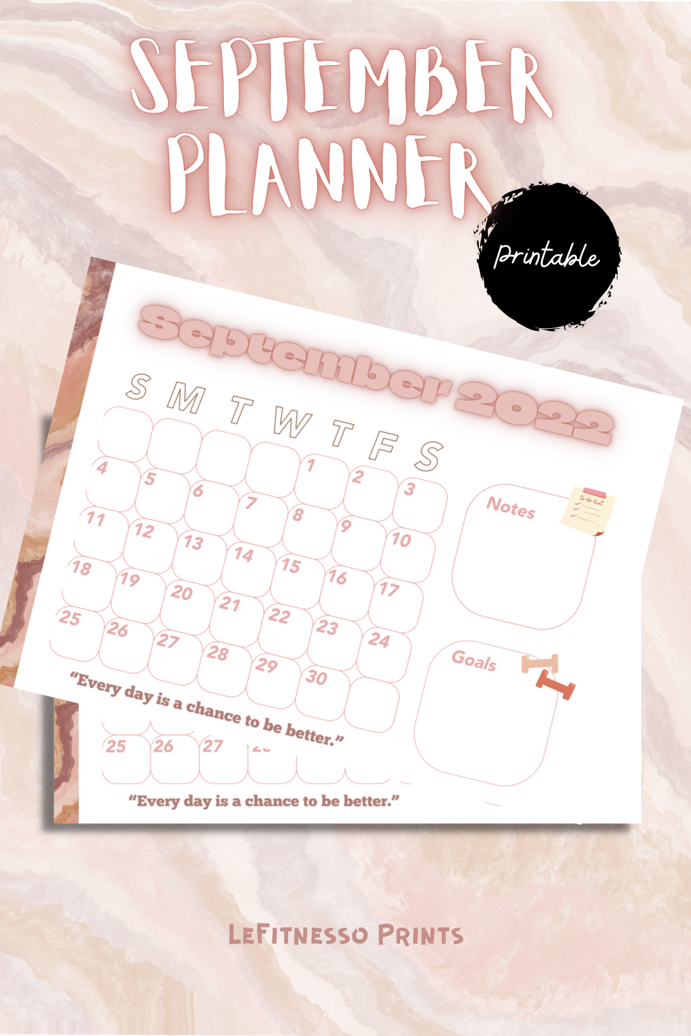 September Planner - Payhip