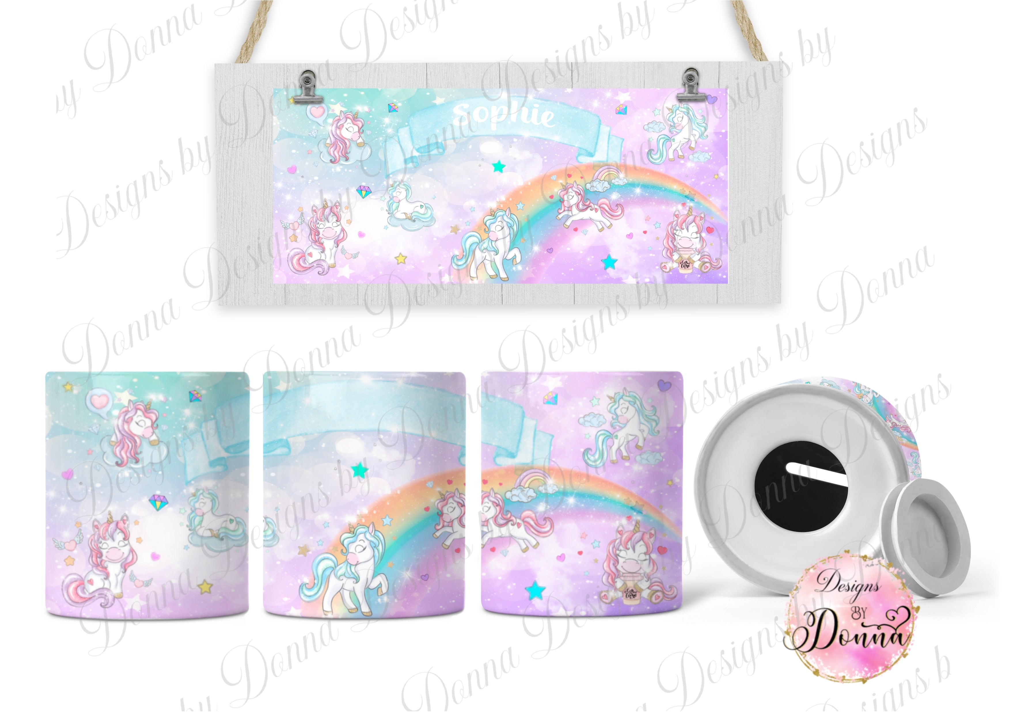 Unicorn money box - Payhip