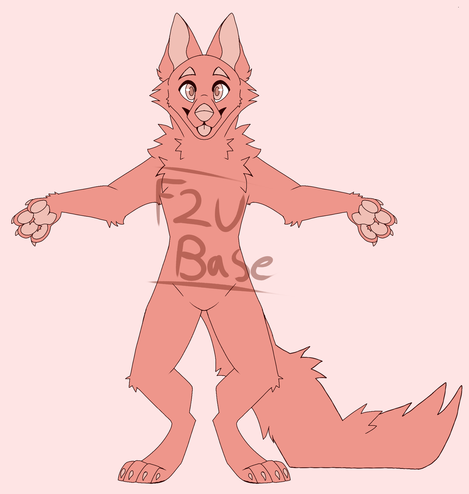 F2U SYMMETRICAL CANINE BASE - Payhip