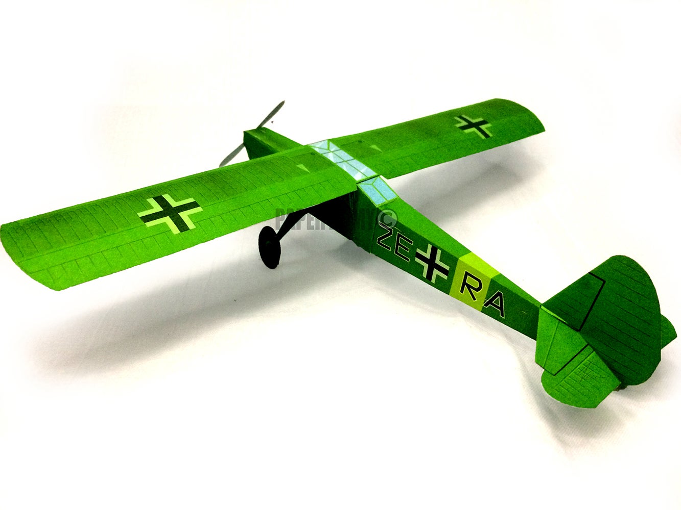 Paper plane Storch Fieseler Fi 156 WW2 Paper army - Payhip