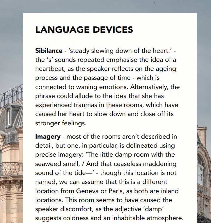 'Rooms' by Charlotte Mew - Poem Analysis - Payhip