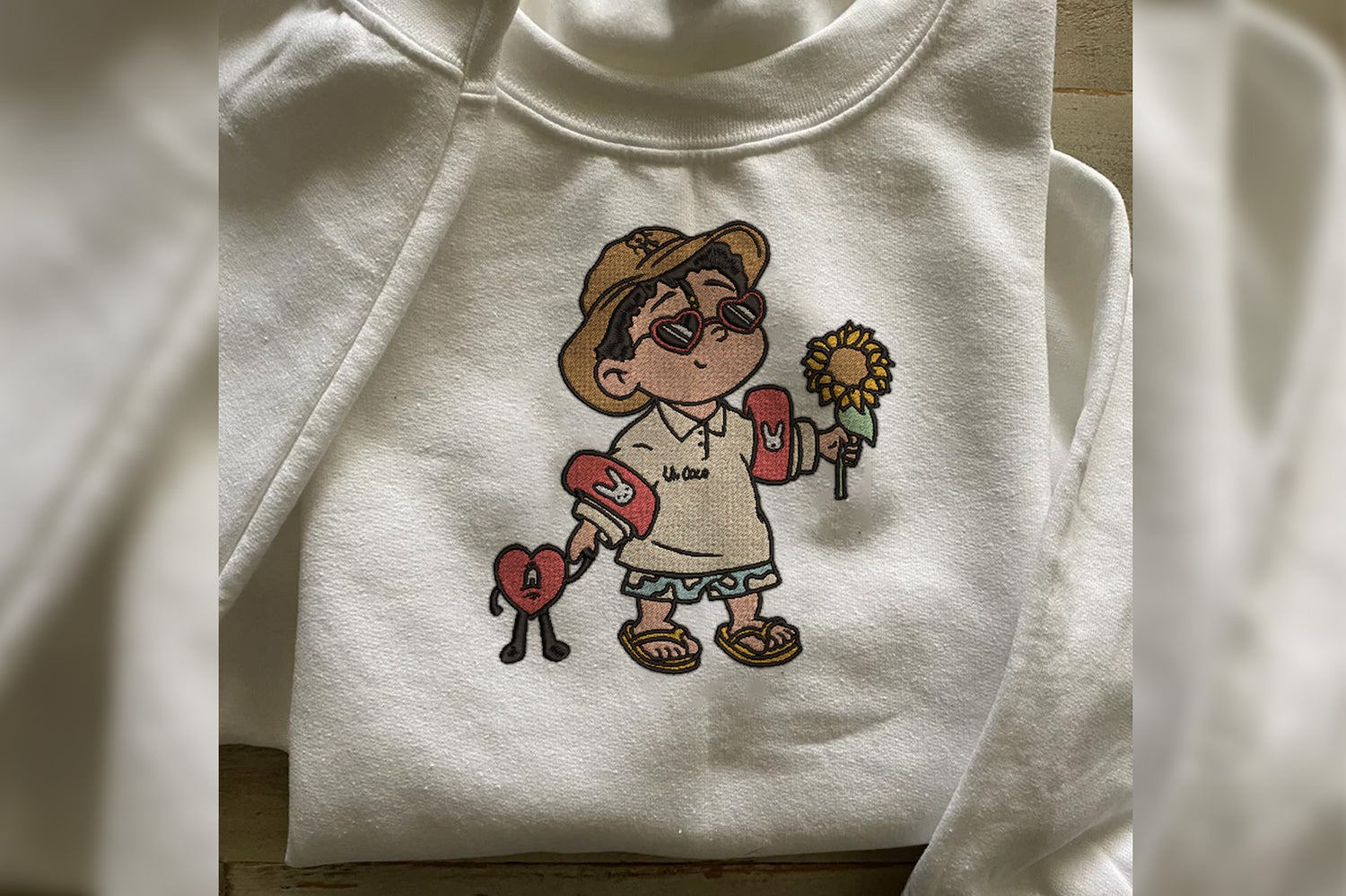 Baby Benito Embroidery Design, Bad Bunny Embroidery, Embroidery Machine ...