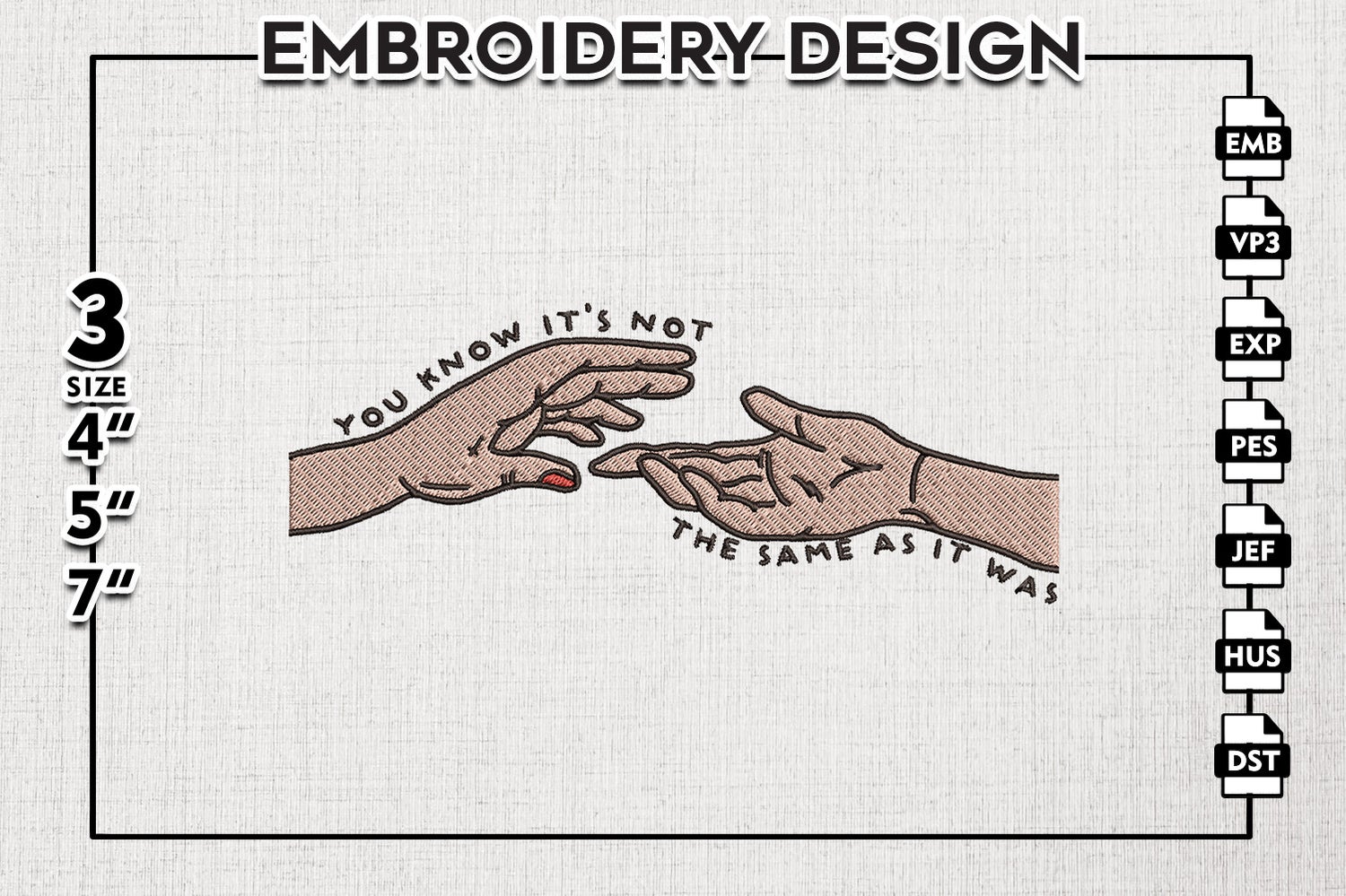 Harry House Machine Embroidery Design, Harry Styles Digital File ...