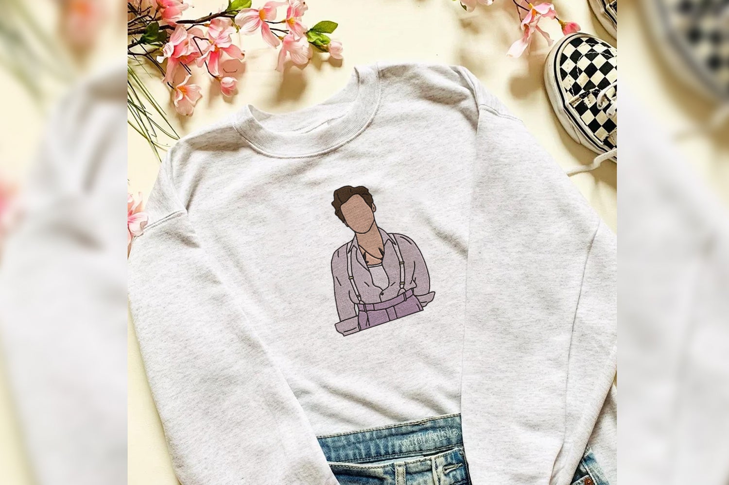 Harry Styles Machine Embroidery Design, Harry Styles Digital File ...