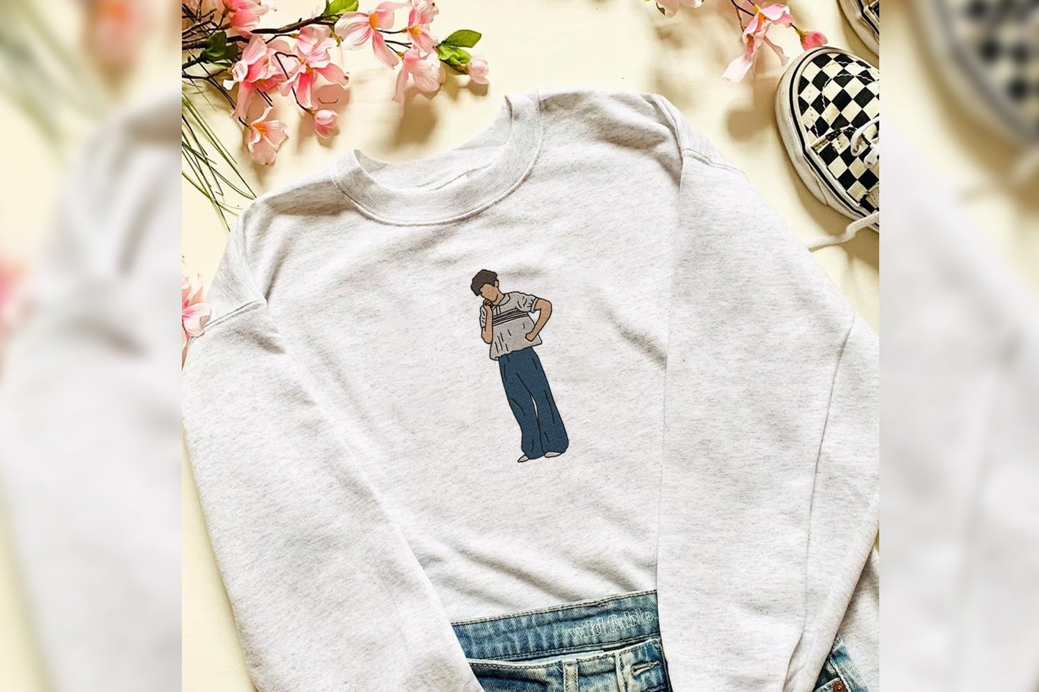Harry Styles Machine Embroidery Design, Harry Styles Digital File ...