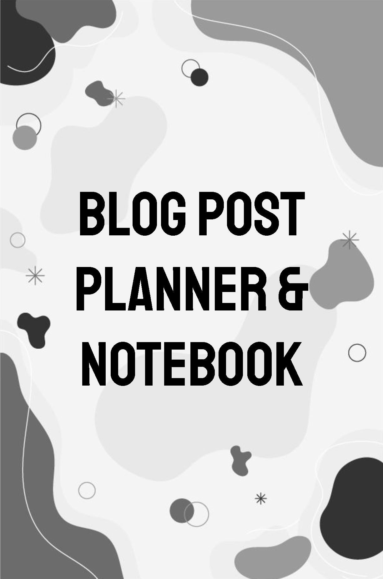 Blog Post Planner _ Notebook - Payhip