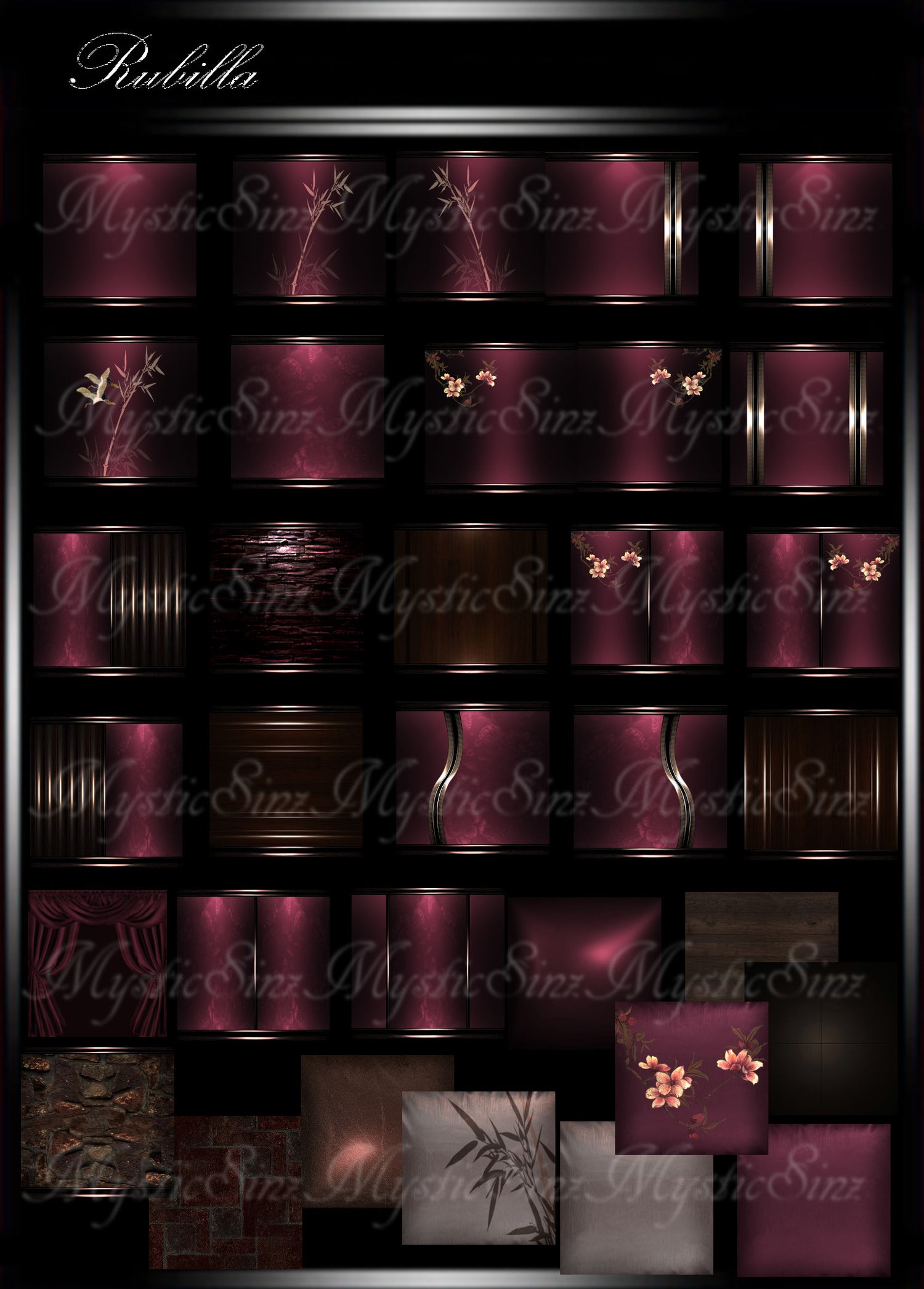 De'Ja' Vu Dance Club IMVU Room Textures Collection - Payhip