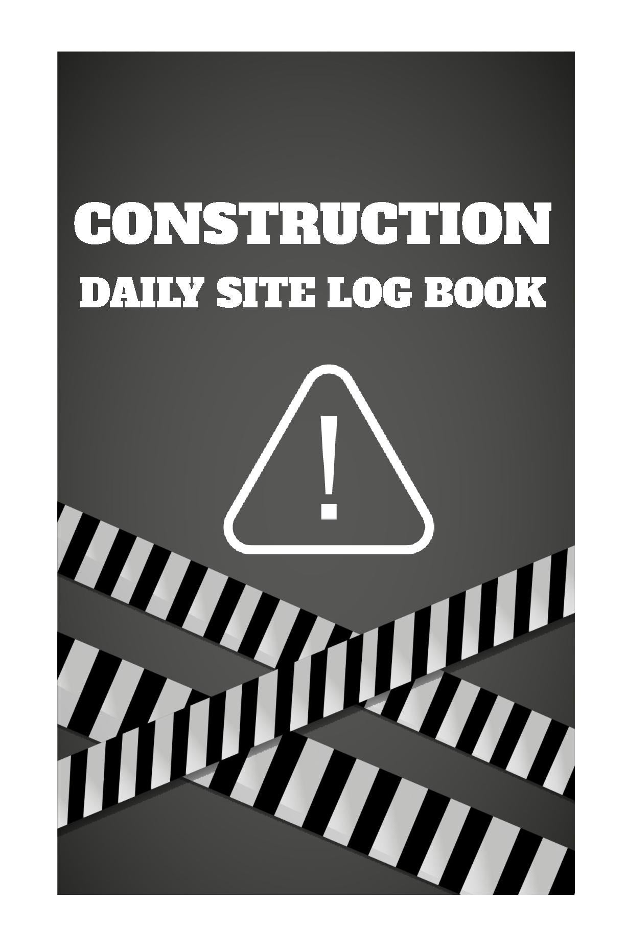 CONSTRUCTION DAILY SITE LOG BOOK - Payhip
