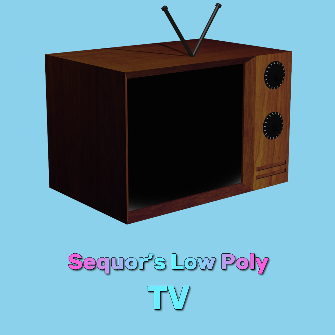 Low Poly TV - Payhip