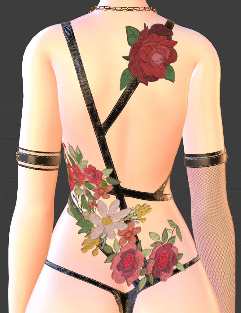 Black Rose Bodysuit - Payhip