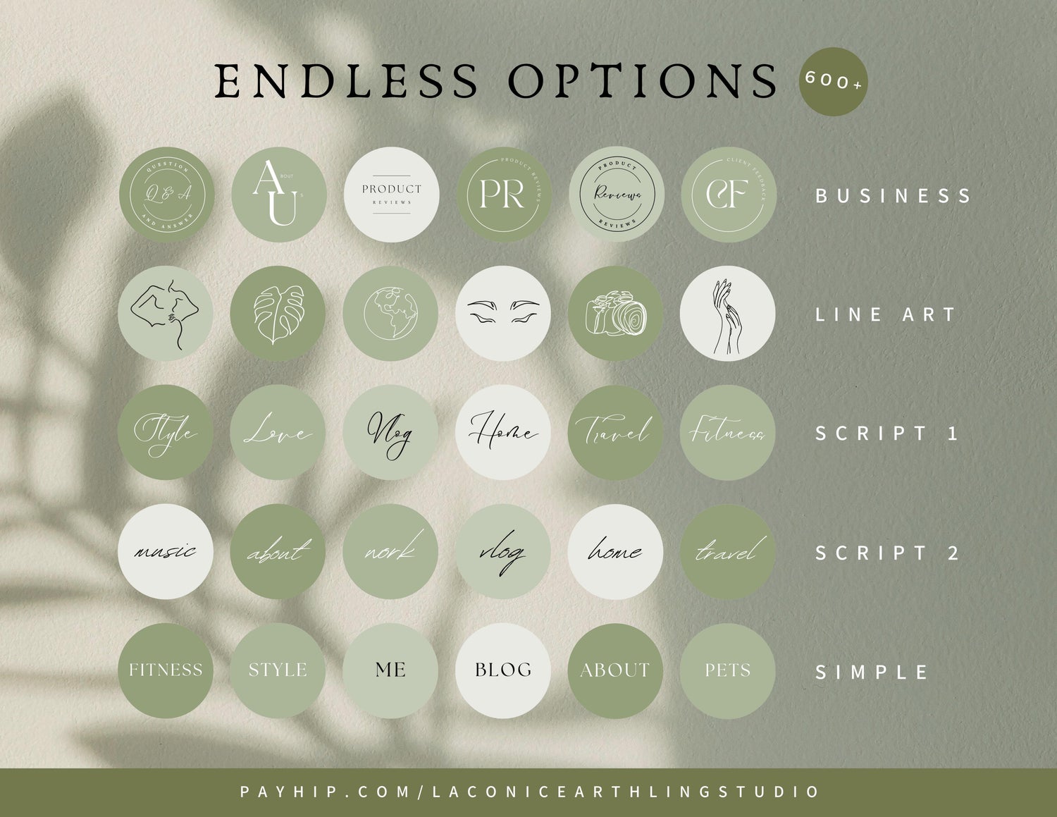 600 Sage Instagram Highlight Covers | Neutral Story Instagram Highlights | Esthetician IG ...