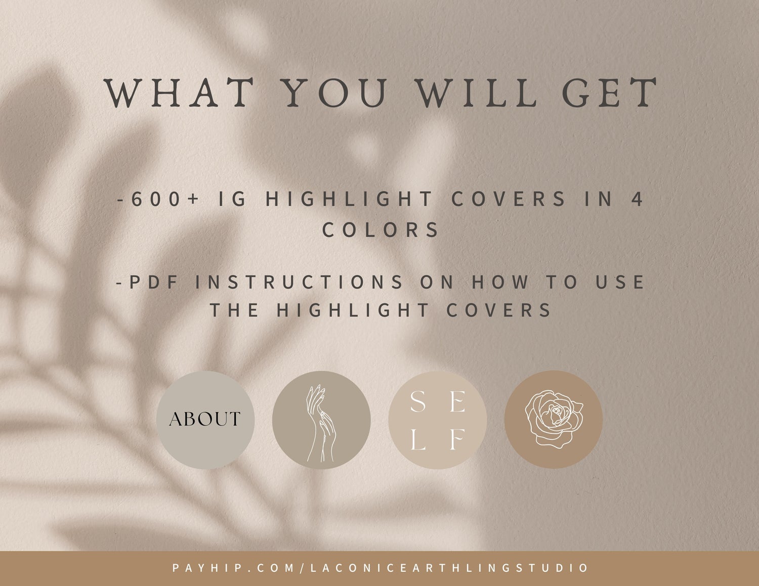 600 Beige Instagram Highlight Covers | Neutral Story Instagram ...